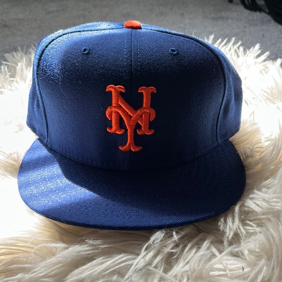 Accessories | Blue And Orange New York Mets Fitted | Poshmark